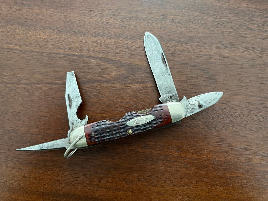 Case XX Redbone Camper Pocket Knife 6445R - Etsy