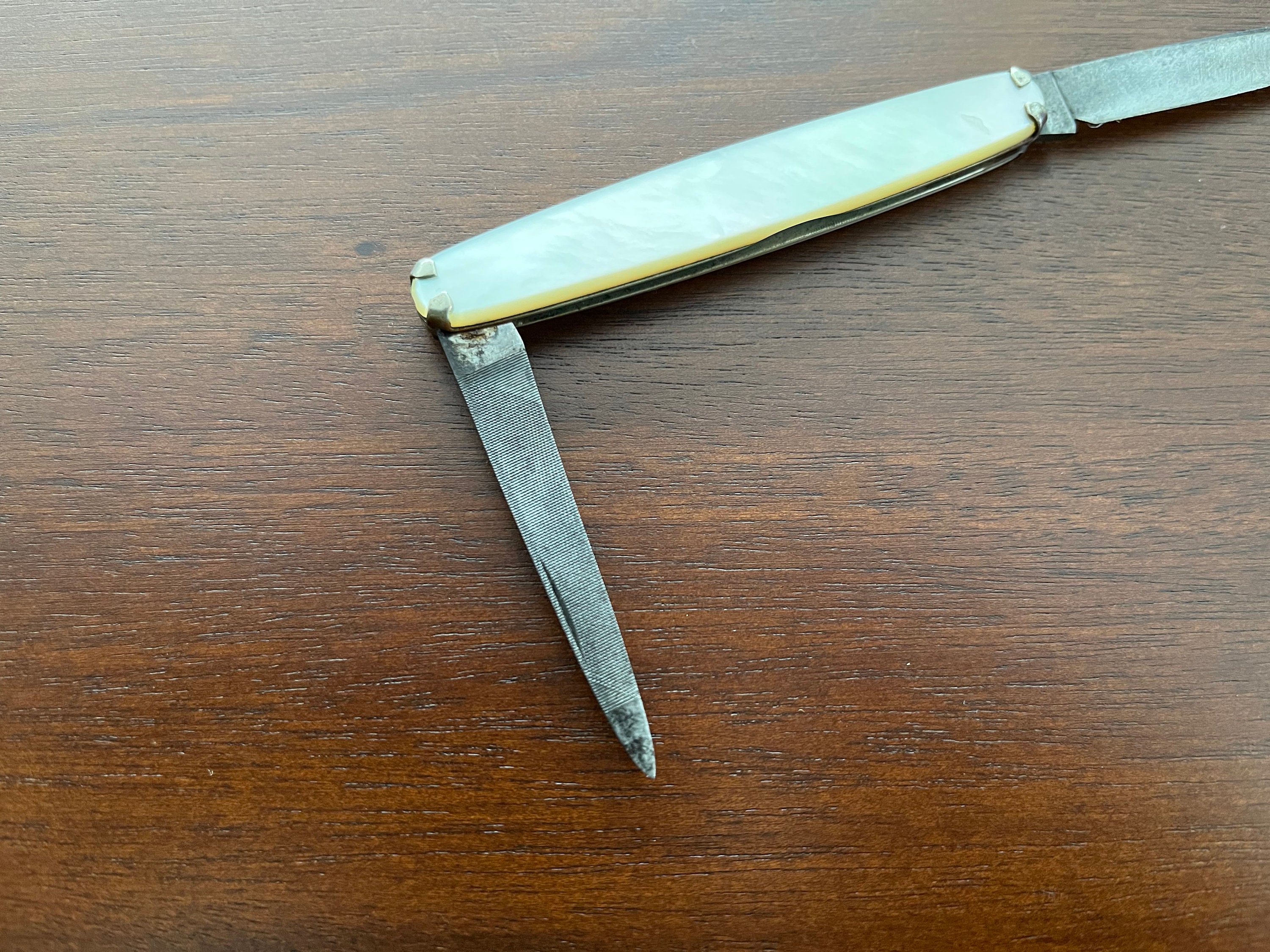 Unique Pen Knife With Pronged Scale Holders not Pinned - Etsy