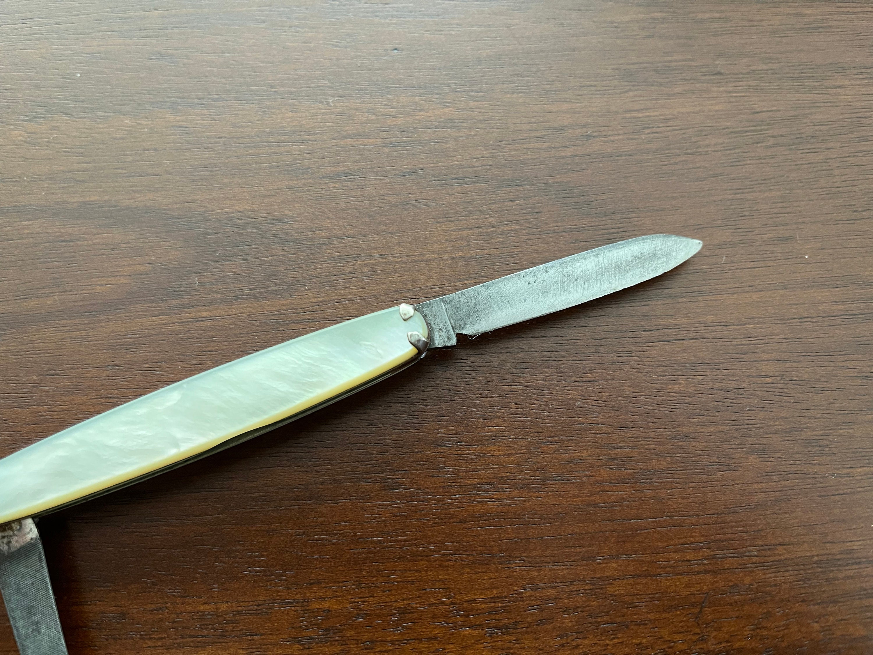 Unique Pen Knife With Pronged Scale Holders not Pinned - Etsy