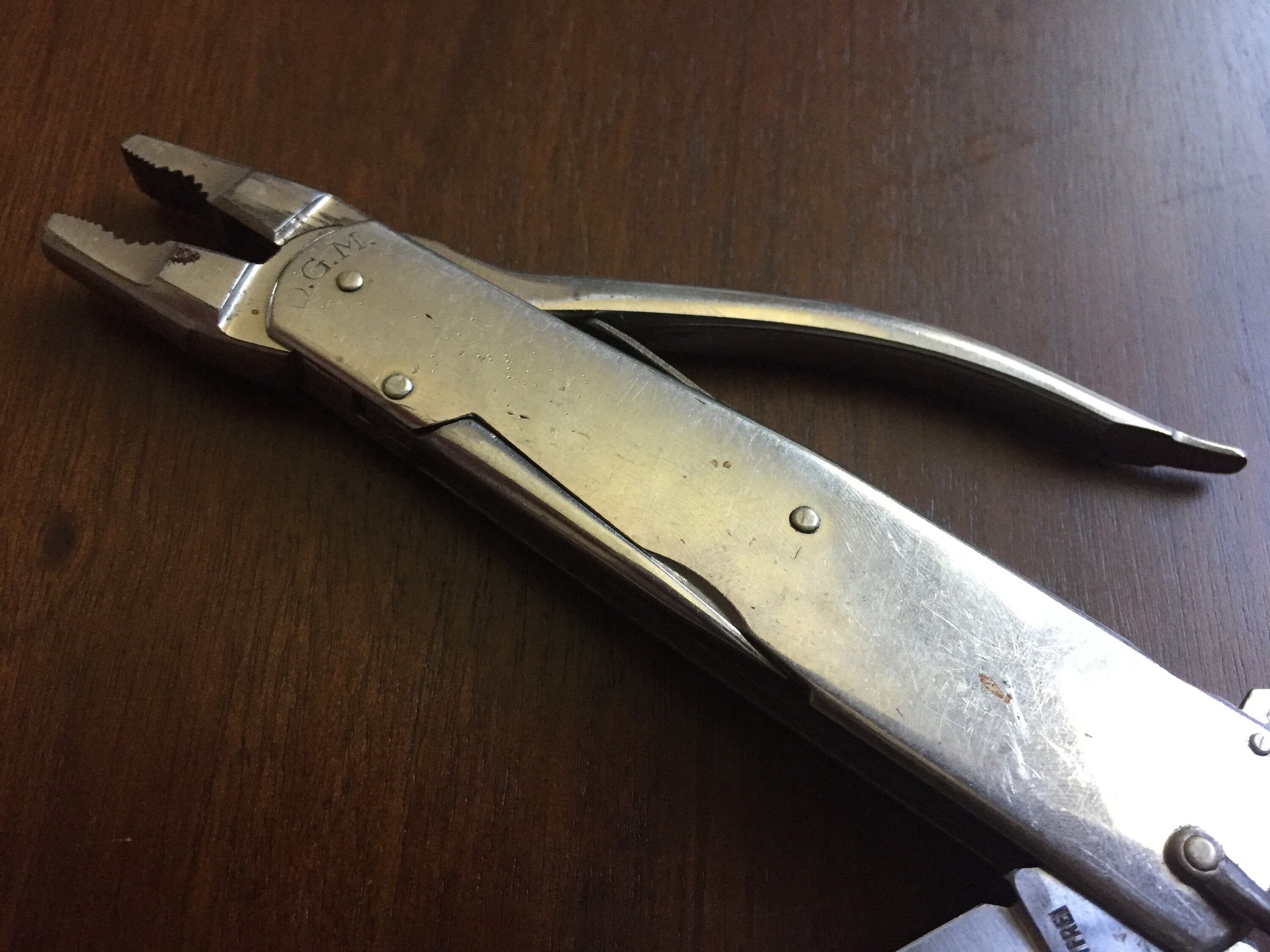 German Spring Loaded Plier Knife - Etsy