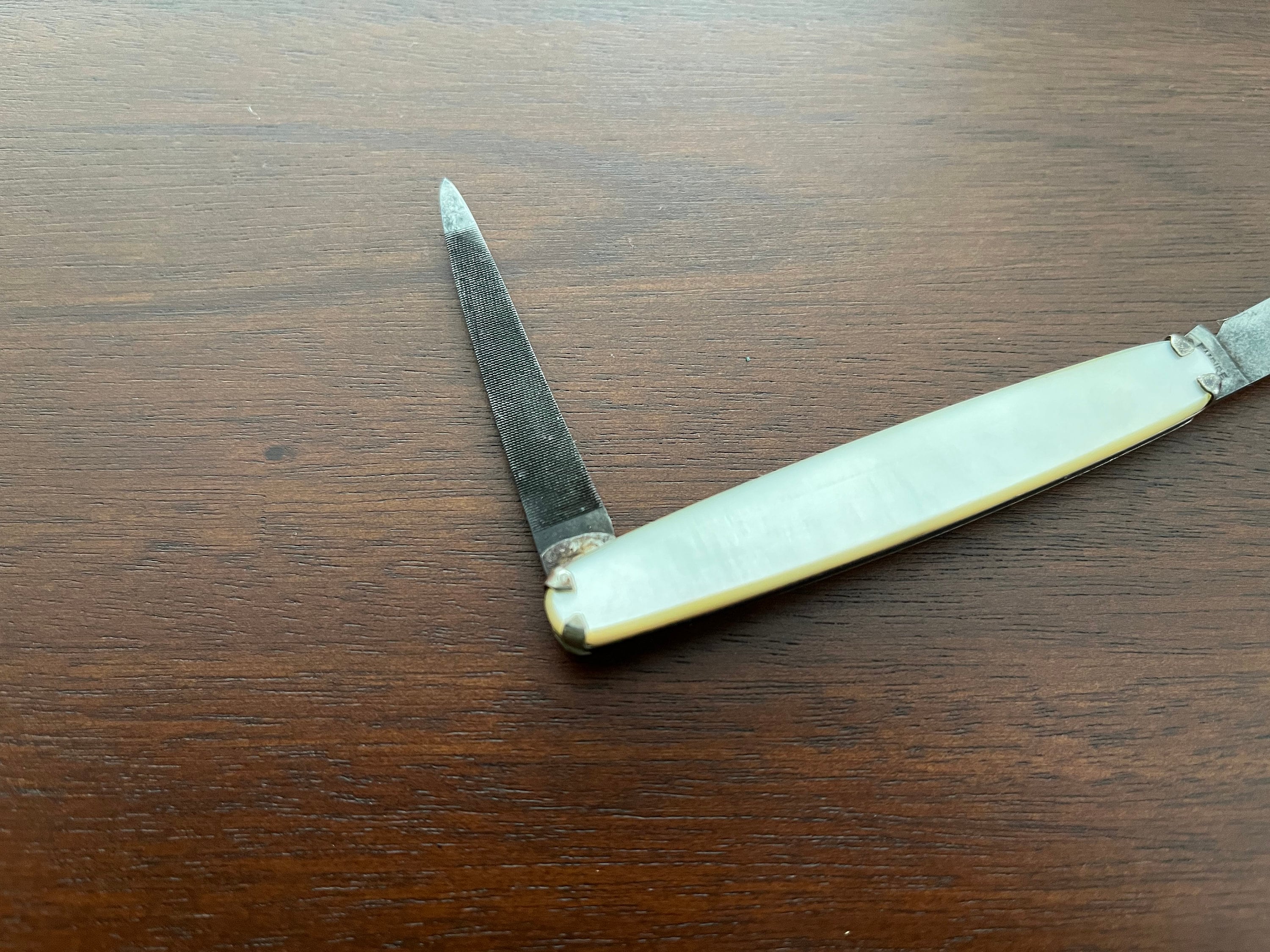 Unique Pen Knife With Pronged Scale Holders not Pinned - Etsy
