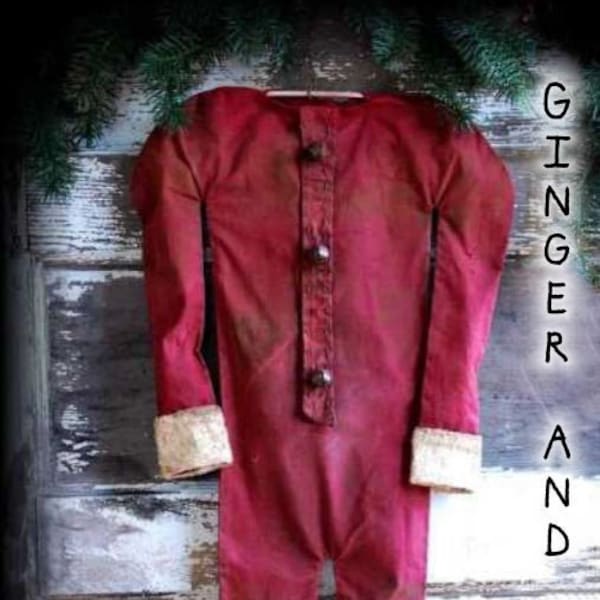 Long Johns Pattern - Etsy