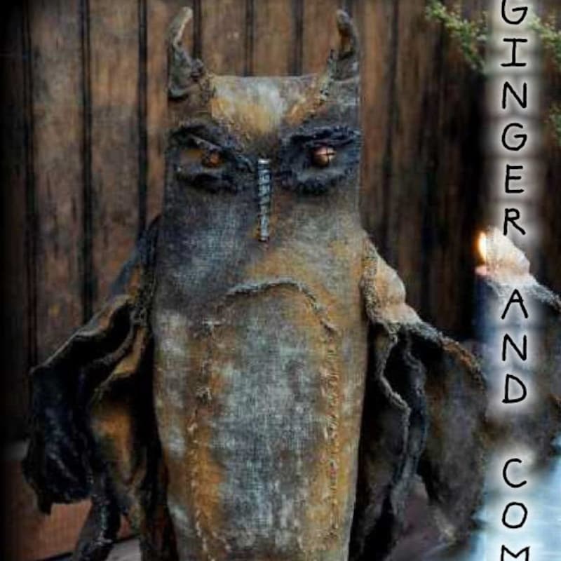 Primitive Owl Pattern - Etsy