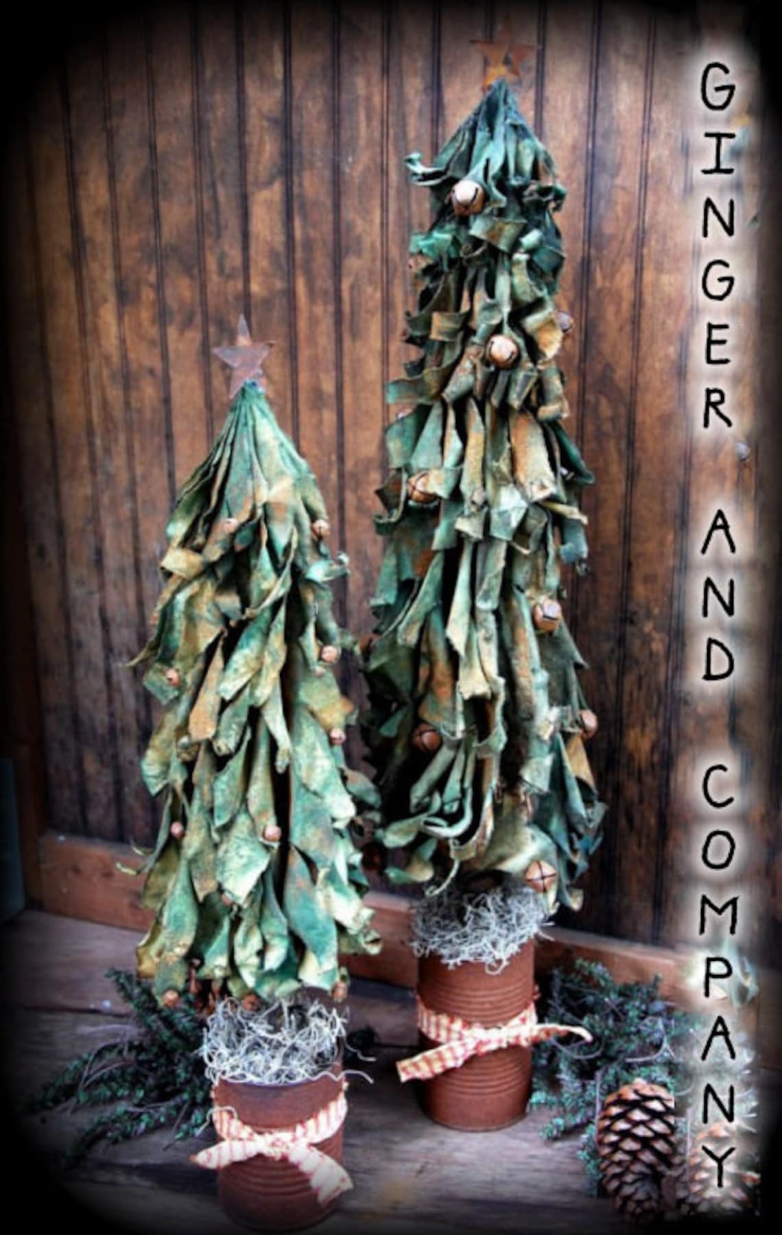 Early Style Primitive Rag Trees - Etsy