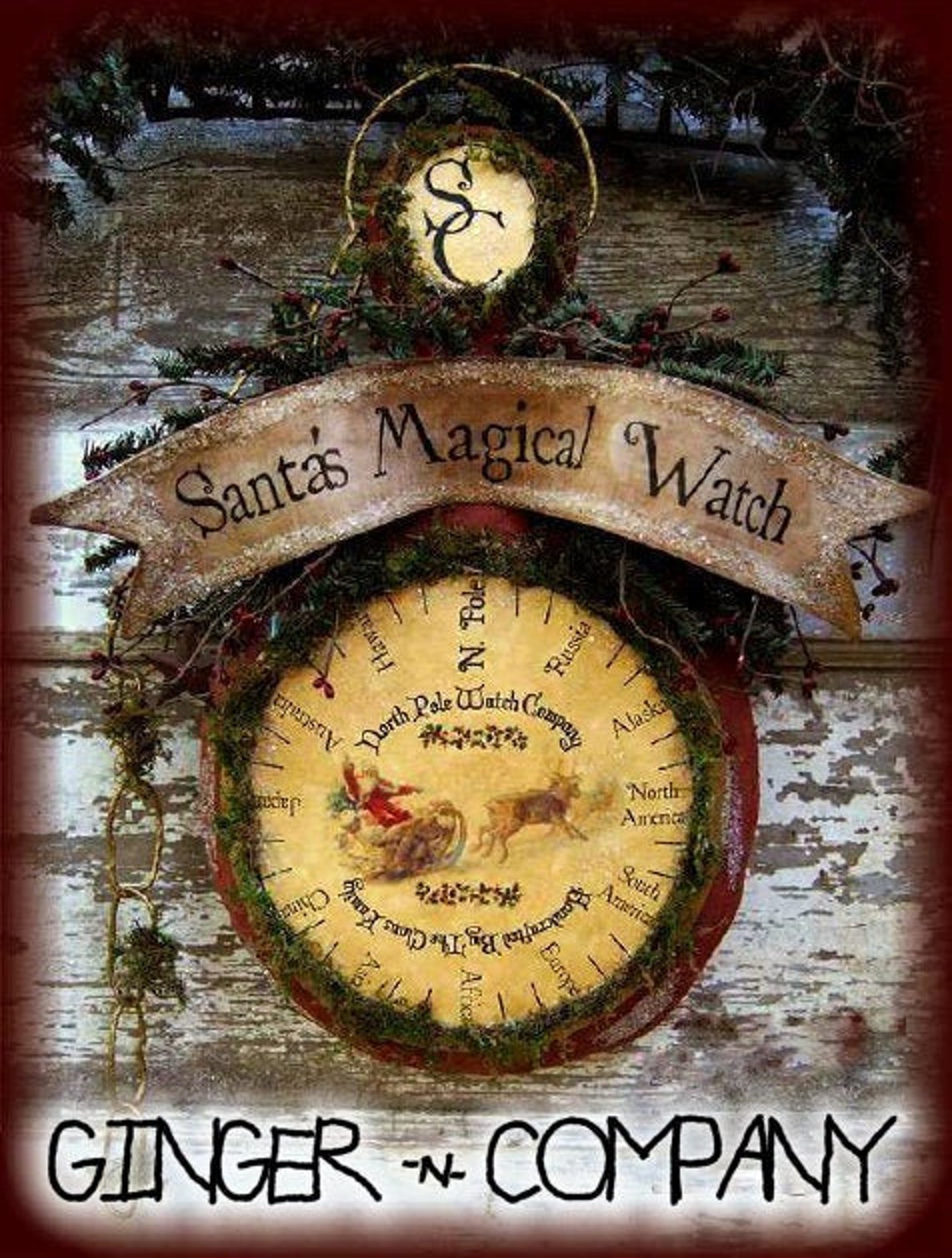 Santa's Magical Watch - Etsy