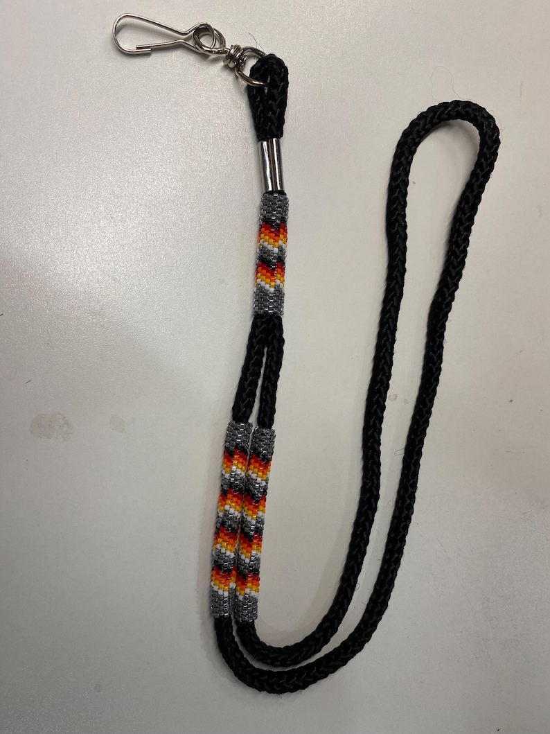 Native American Beaded Lanyard LA-4 - Etsy