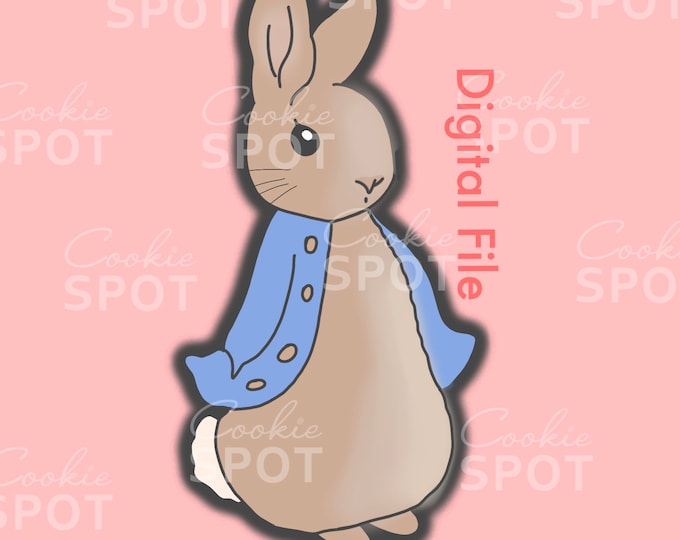 Peter Cottontail / Peter Rabbit / Easter Cookie Cutter - Etsy