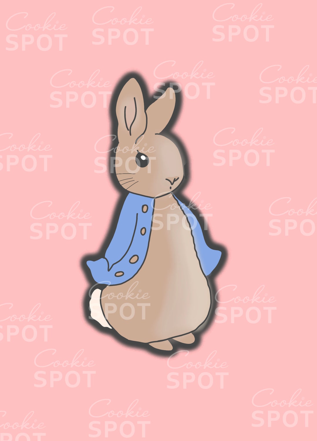 Peter Rabbit Cookie Cutter - Etsy