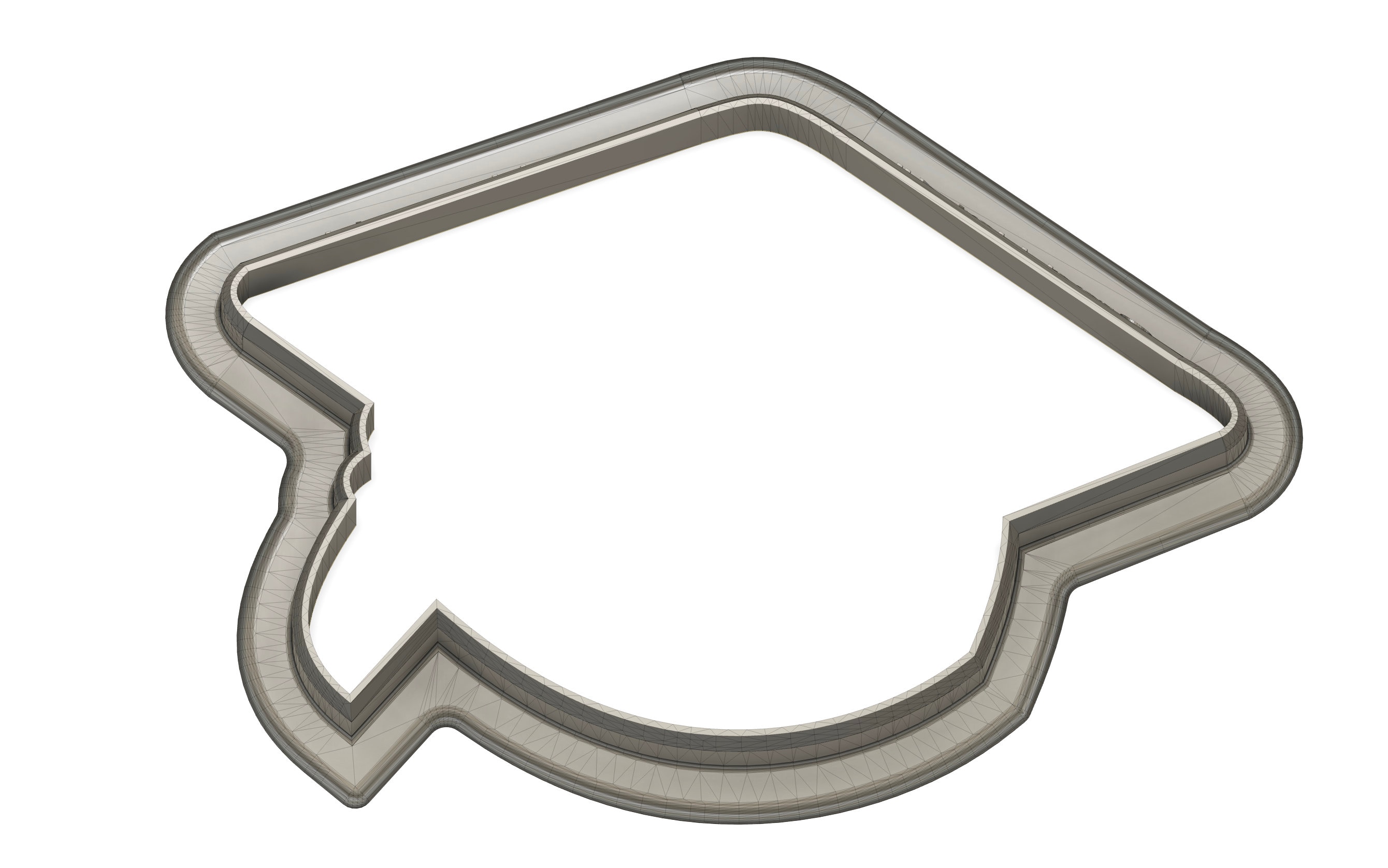 DIGITAL Graduation Hat Cookie Cutter STL File Instant Download 4 Cookie ...