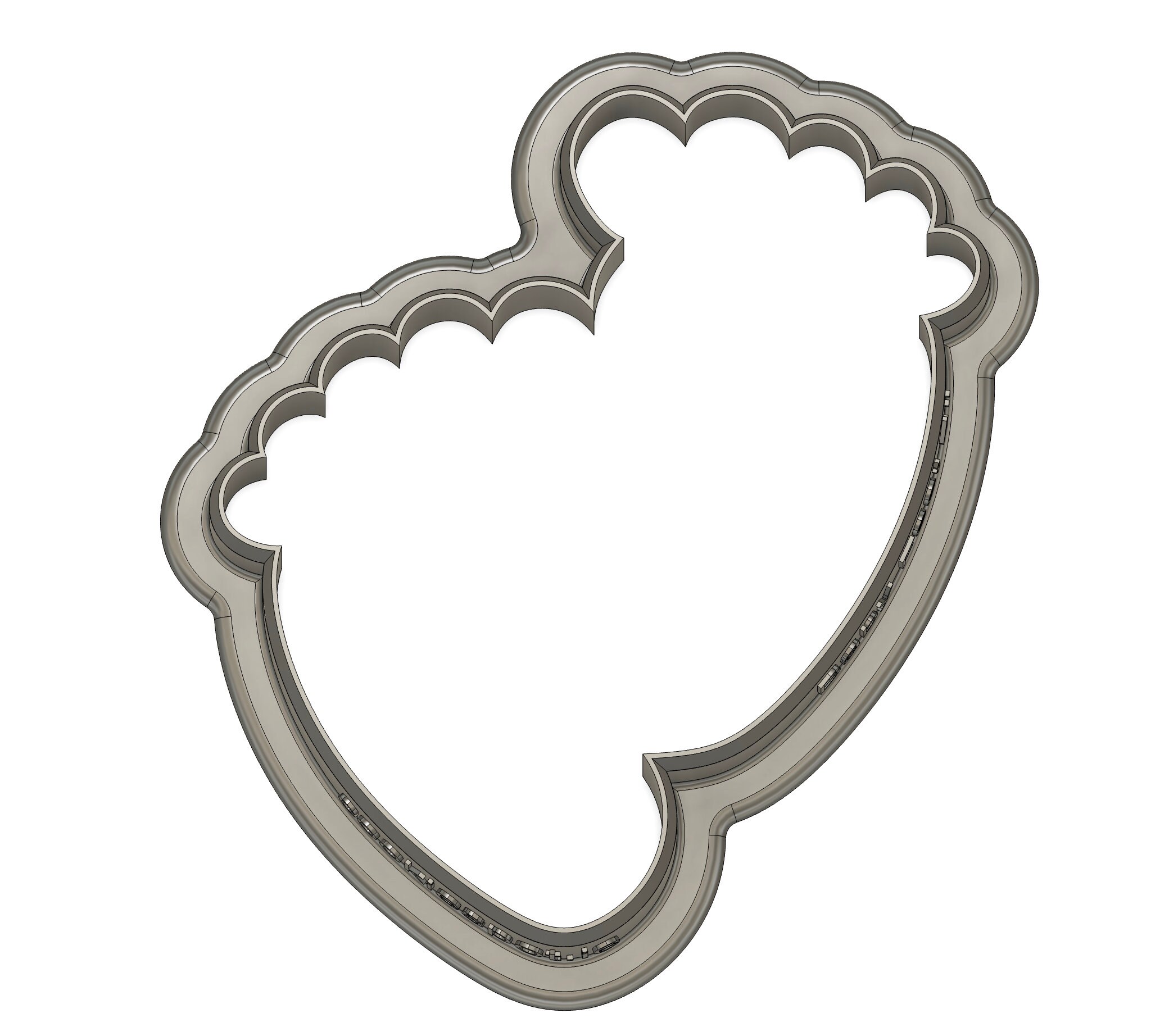 DIGITAL - Baby Feet Cookie Cutter STL File Instant Download 4" Cookie ...