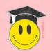 DIGITAL Grad Smiley Face Cookie Cutter STL File Instant Download 4 ...