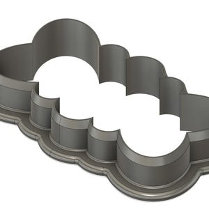 DIGITAL - Bubble Plaque Cookie Cutter STL File Instant Download 4 ...