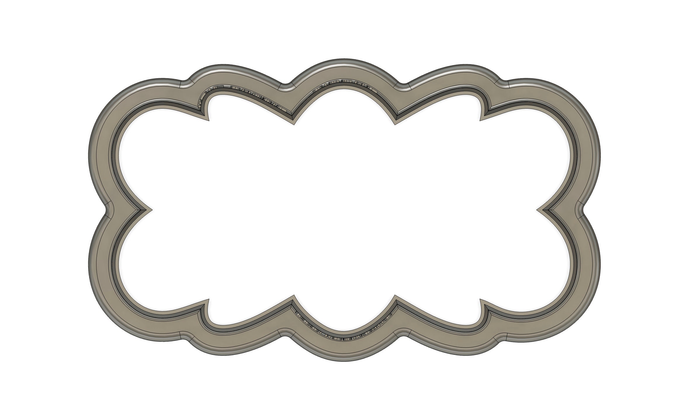 DIGITAL Bubble Plaque Cookie Cutter STL File Instant Download 4.5 ...