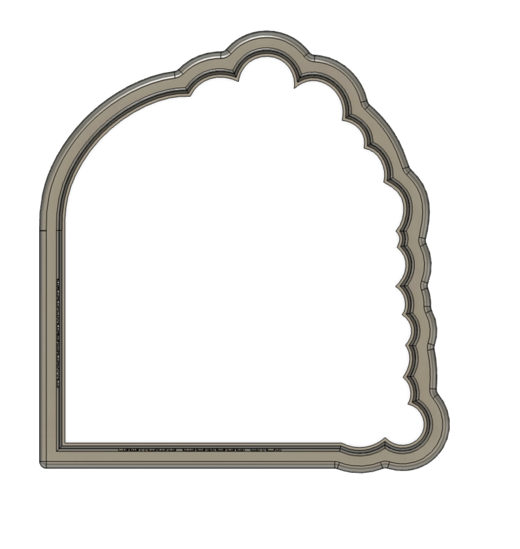 DIGITAL Balloon Garland Arch Cookie Cutter STL File Instant Download 4. ...