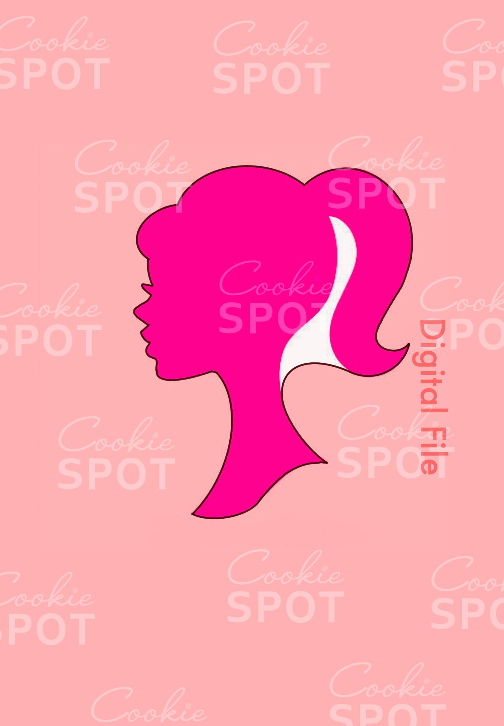 Barbie Hoofd Logo