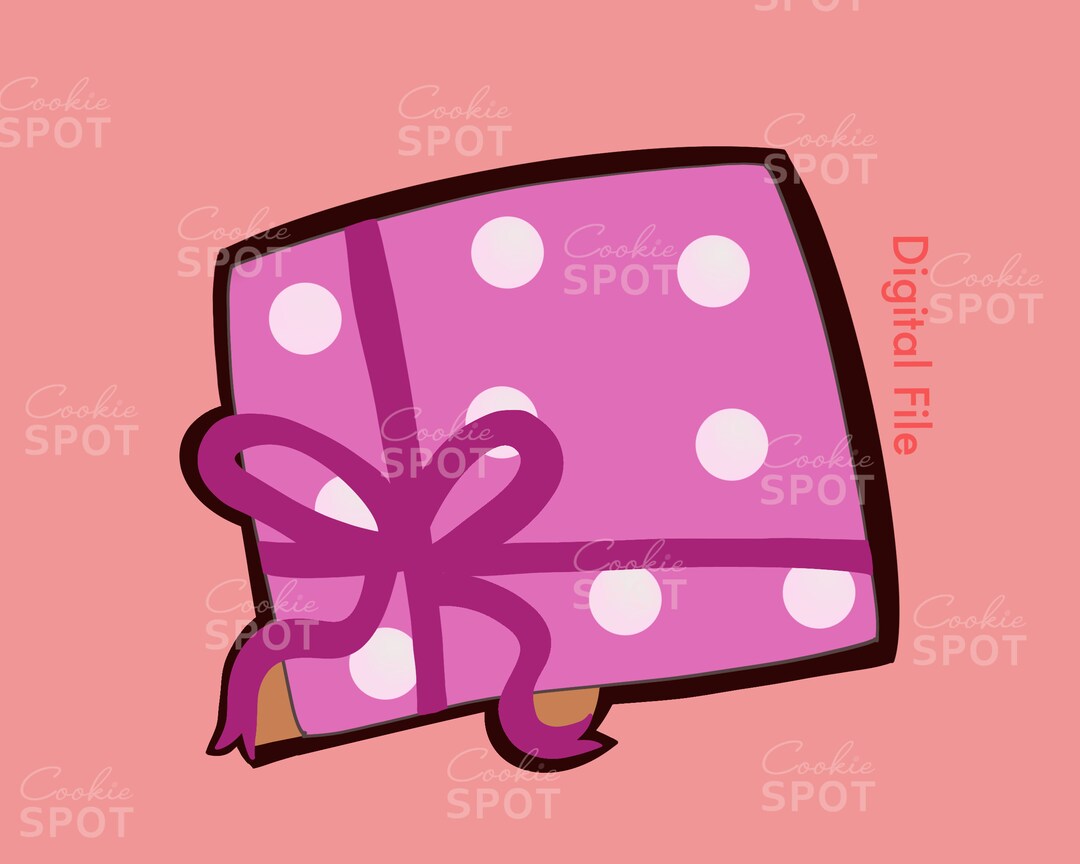 Present Cookie Cutter STL File: Ribbon Gift (digital Download) - Etsy