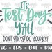 Its Test Day Y'all SVG Test Day SVG Teacher SVG Teacher - Etsy