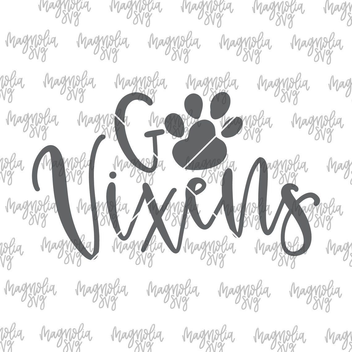 Football SVG Go Vixens SVG Vixens Football SVG Fox Shirt | Etsy