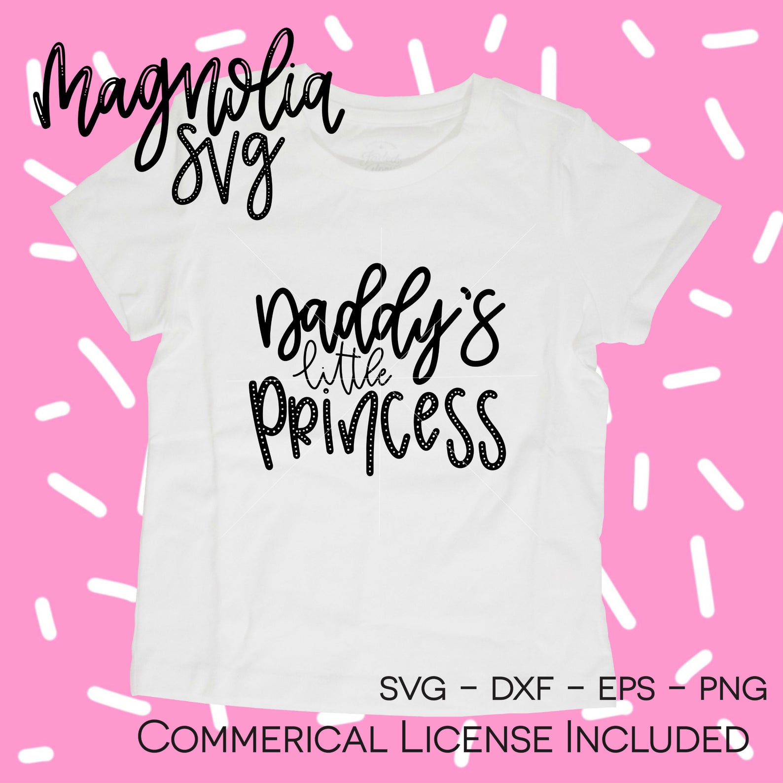 Daddy's Little Princess SVG Cut File Cutting Files for | Etsy
