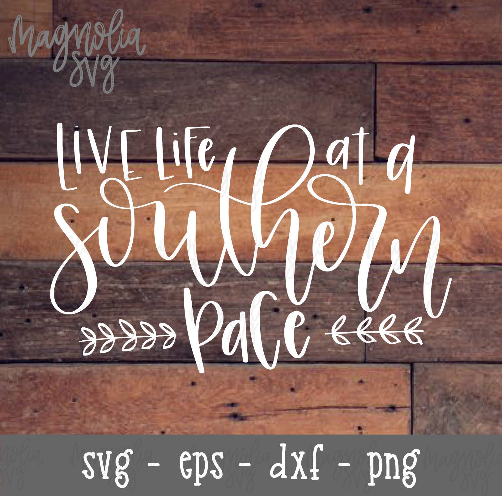 Southern Svg Farmhouse Svg Farmhouse Decor Live Life at a | Etsy