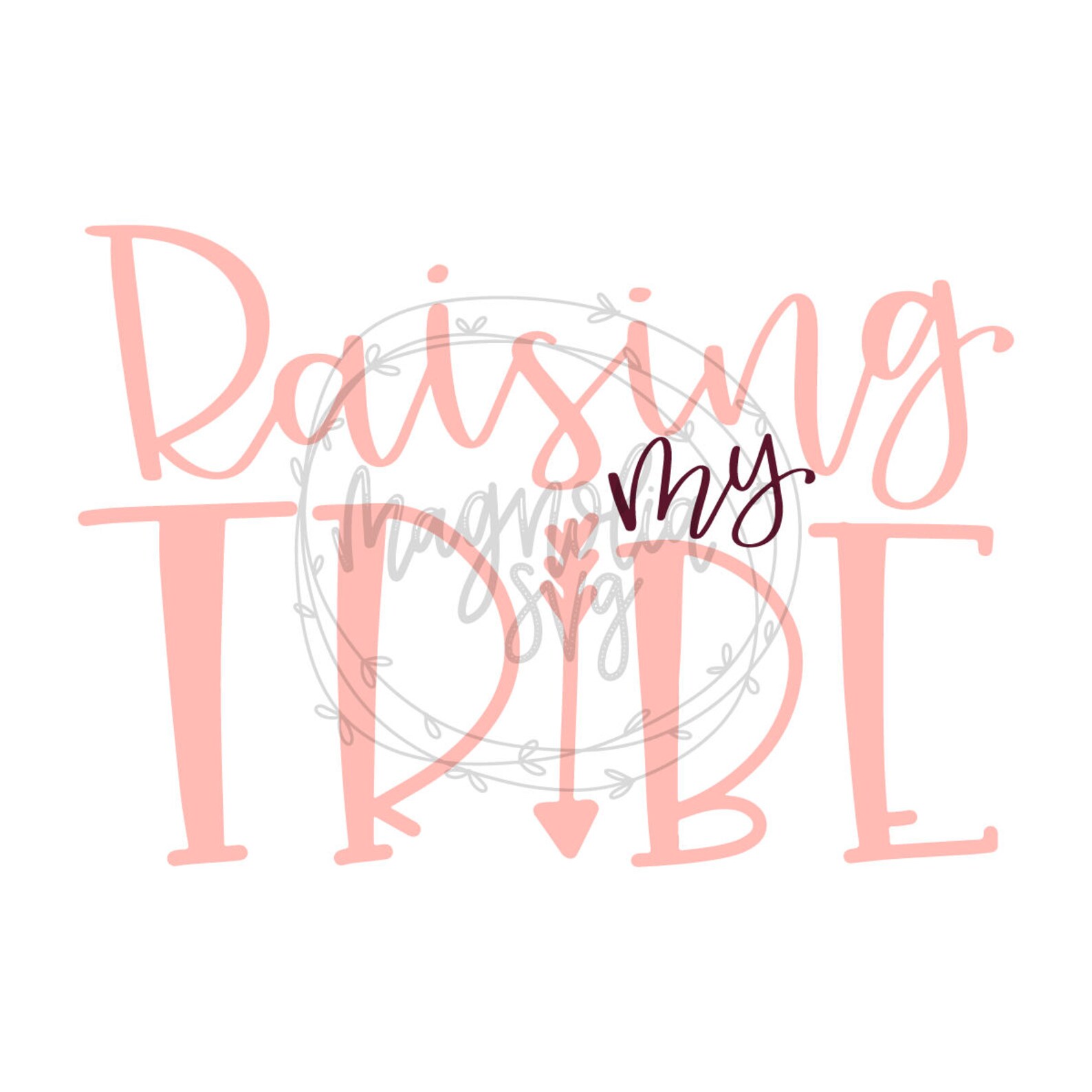 Raising My Tribe Svg My Tribe Svg Momlife Svg Mom Life Svg - Etsy