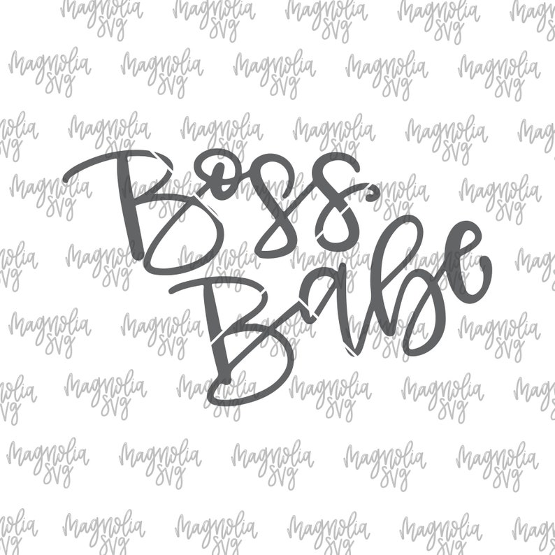 Boss Babe SVG, Boss SVG, Girl Boss SVG, Svg File for Silhouette and ...