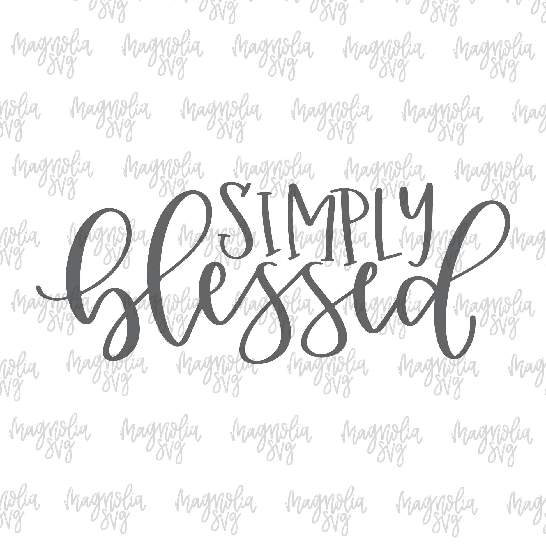 Simply Blessed Svg Simply Blessed Shirt Design Svg Blessed | Etsy