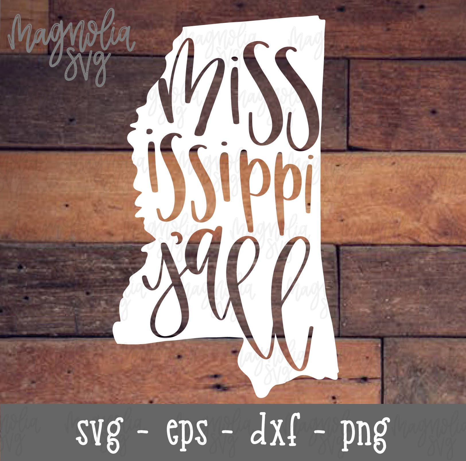 Mississippi Y'all Svg Mississippi Svg State Silhouette | Etsy