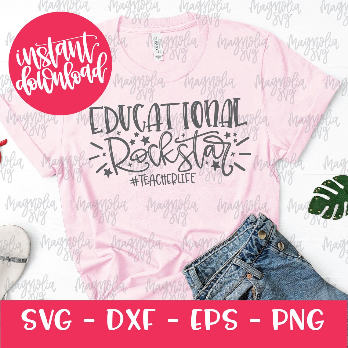 Teacher SVG Educational Rockstar Svg Teaching Svg Little - Etsy