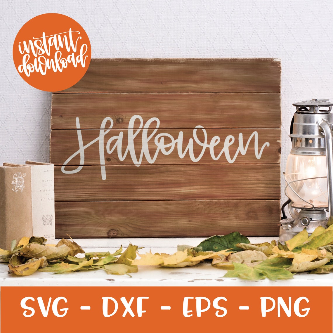 Halloween SVG Halloween Sign SVG Farmhouse Style svg for | Etsy
