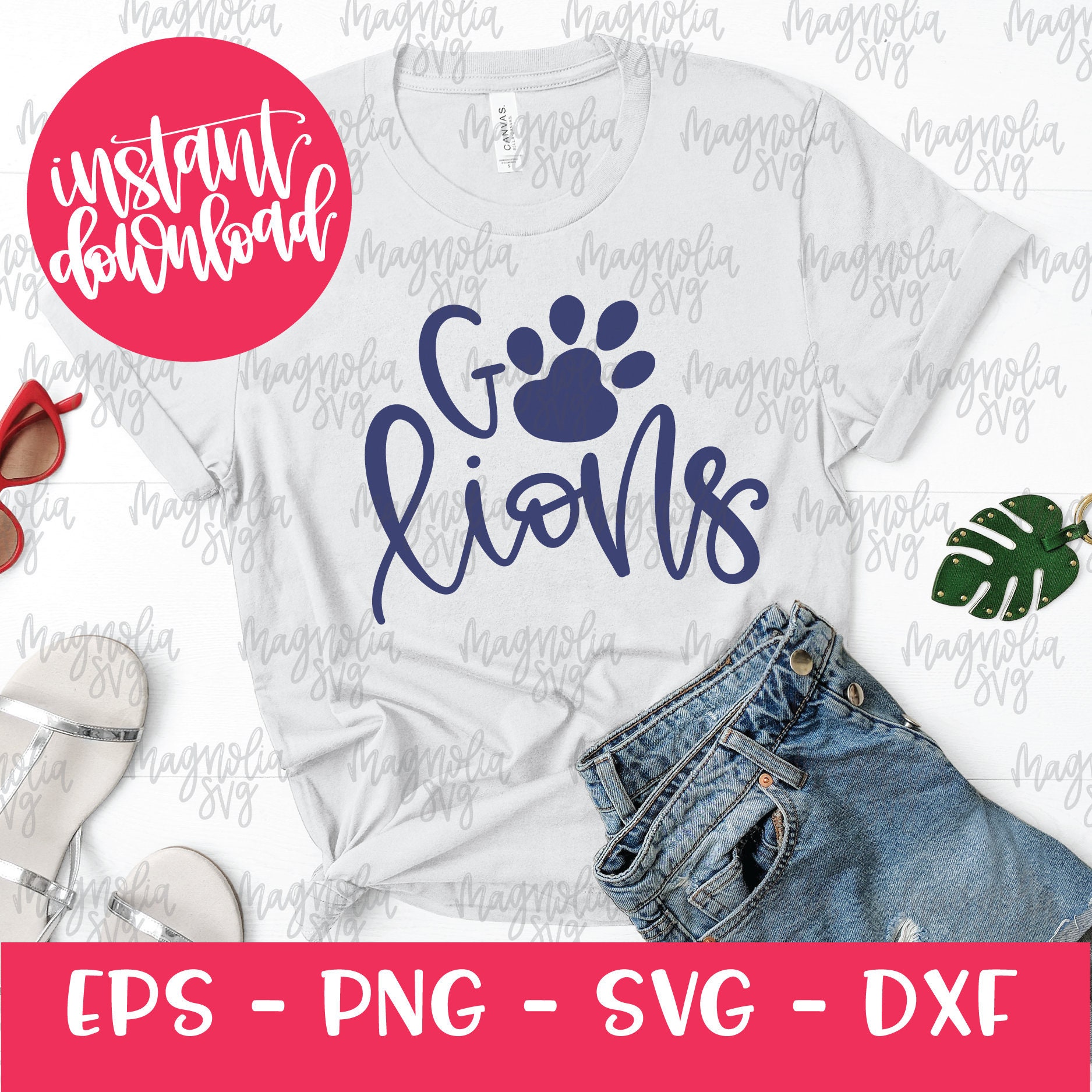 Football SVG Go Lions SVG Lions Football SVG Lions Shirt | Etsy