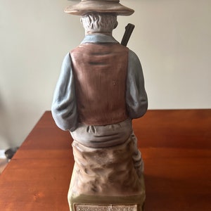 Vintage Jeremiah Potts Sculptured Decanter "sheepherder", Jeremiah ...