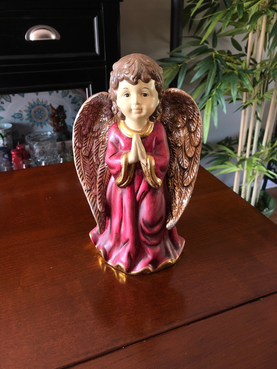 Vintage Musical Child Angel by Christmas Jewels, Theme is Hark the ...