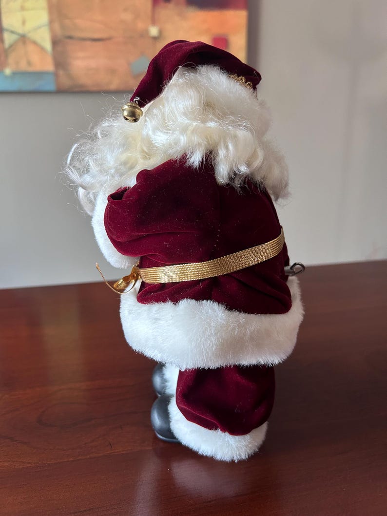 Vintage Animated Musical Santa, Holiday Decoration - Etsy