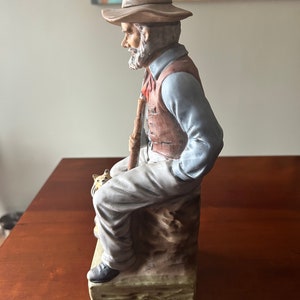 Vintage Jeremiah Potts Sculptured Decanter "sheepherder", Jeremiah ...