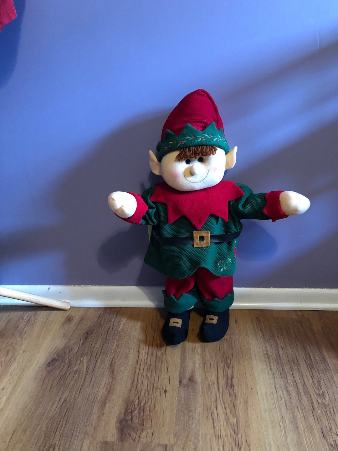 Nice 27" Stand Alone Elf, Large Elf, 27" Elf, 2.25' Elf, Christmas Elf ...