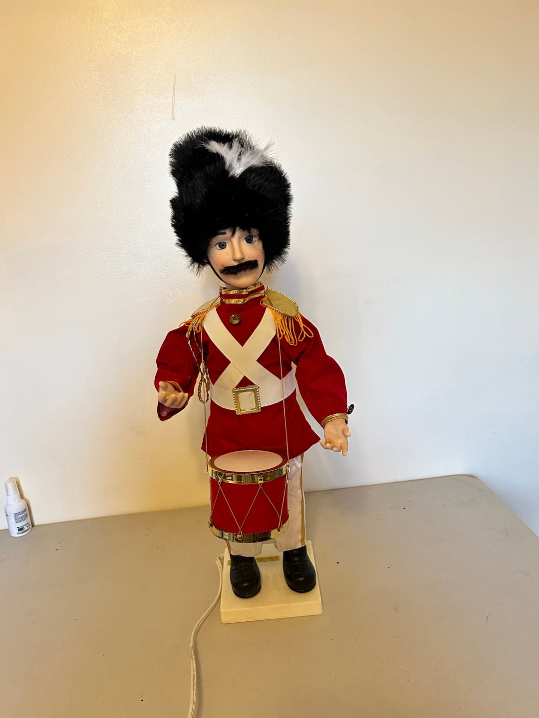 Vintage Electrical Christmas Drummer Decoration, Moving Band Toy, 25 ...