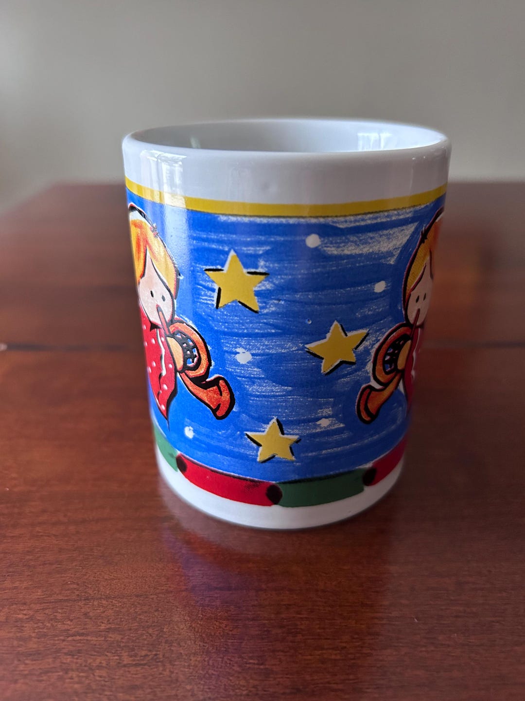 Vintage Christmas Angel Coffee/tea/cocoa Mug, Vintage Coffee Mug ...