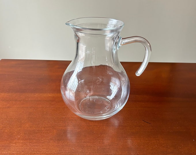 Vintage Bormioli Rocco 1 Liter Pitcher Made in Italy, Vintage Pitcher ...