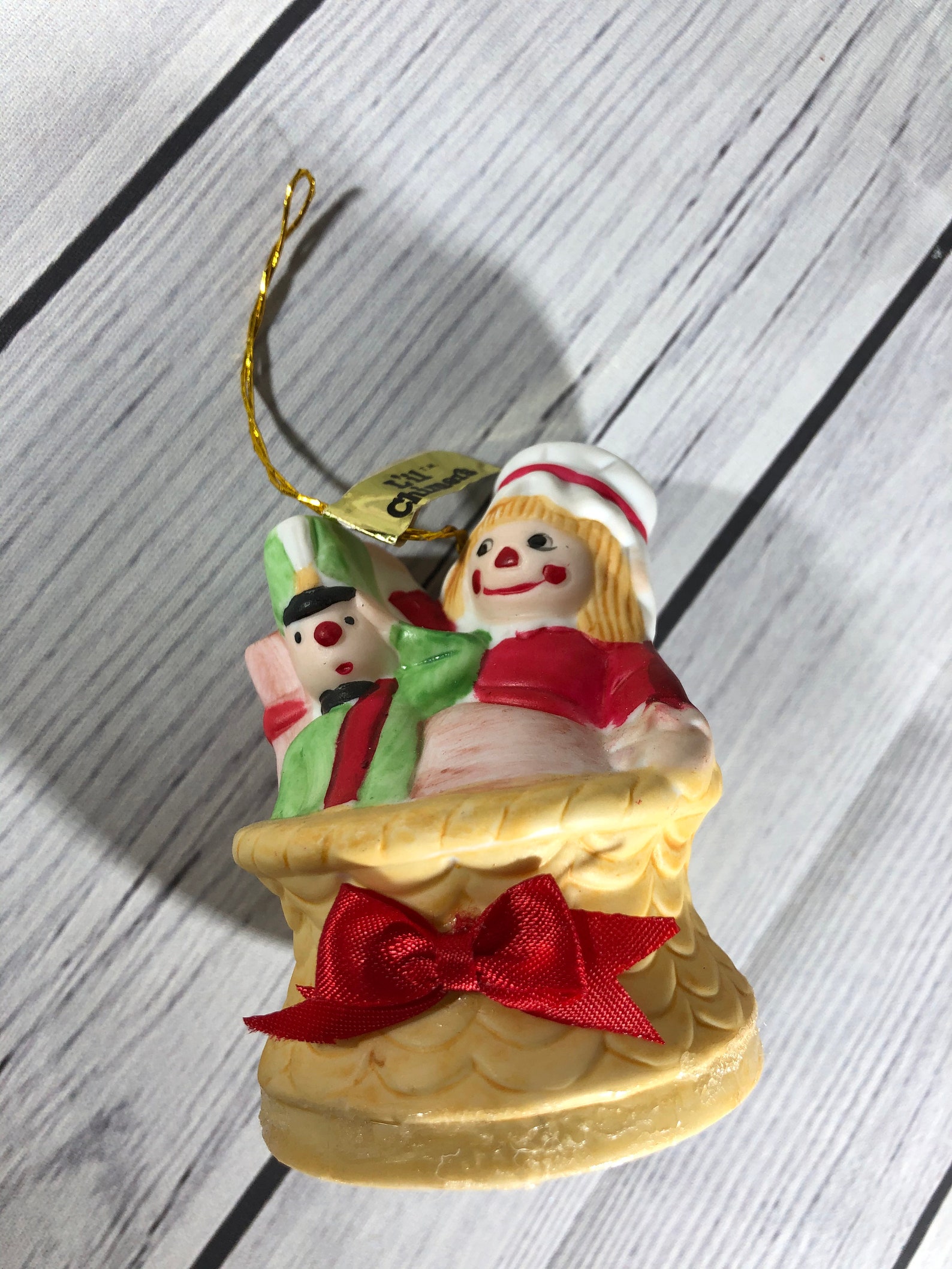 Set of Four 4 Vintage Chimers Christmas Ornament Chimers - Etsy