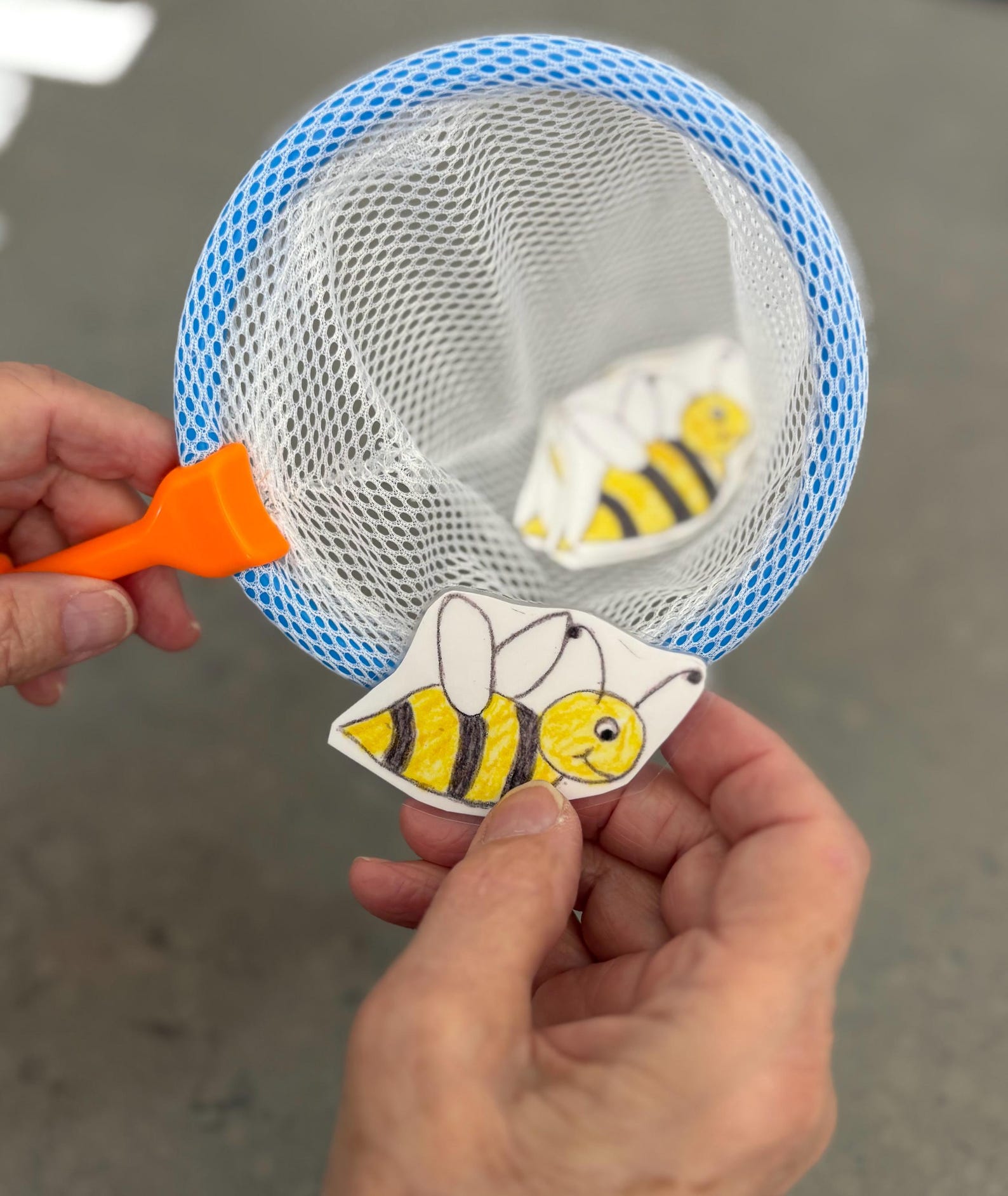 Busy Bee Game: Toy Net & Laminated Bee Pieces - Etsy