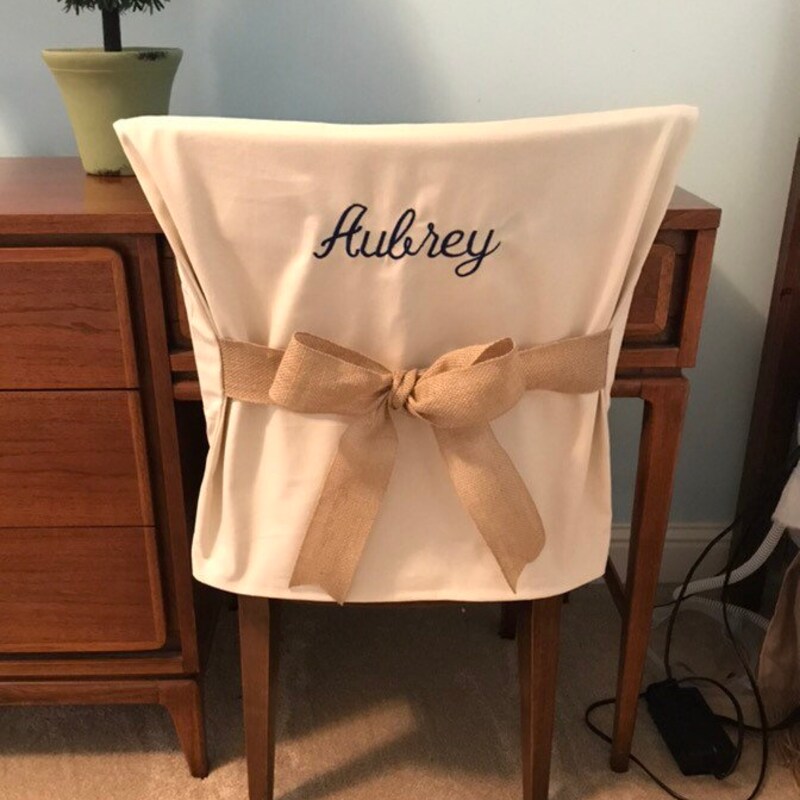 Dining Chair Cover Cream - Etsy