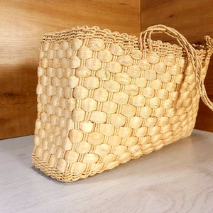 Vintage Rattan Bag, Rattan Purse Bag, Old Rattan Bag, 70s Rattan Bag ...