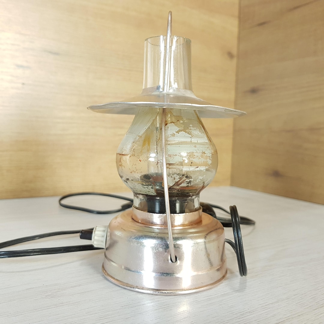 Vintage Night Light, Night Light, Small Night Lamp, Old Night Lamp ...