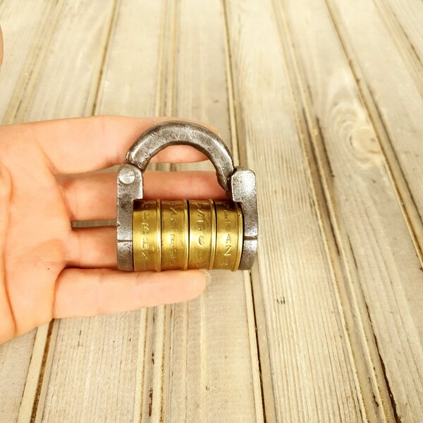Antique Padlock - Etsy