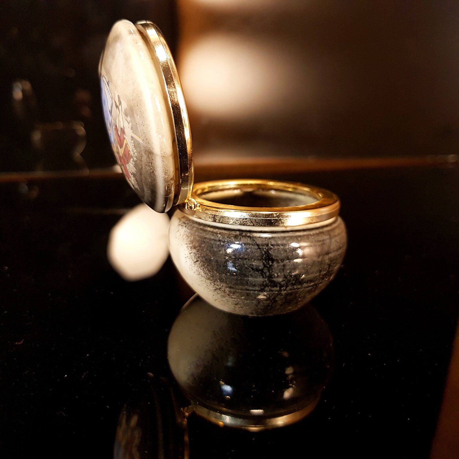 Vintage Marble Jewelry Box Jewelry Box Circular Jewelry Box - Etsy