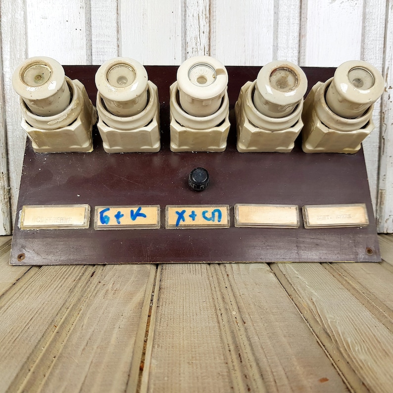Vintage Fuses in Box Set of Ceramic Fuses 1950s Old Electric | Etsy