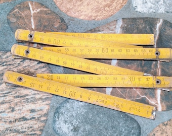 Wooden Metre Ruler - Etsy