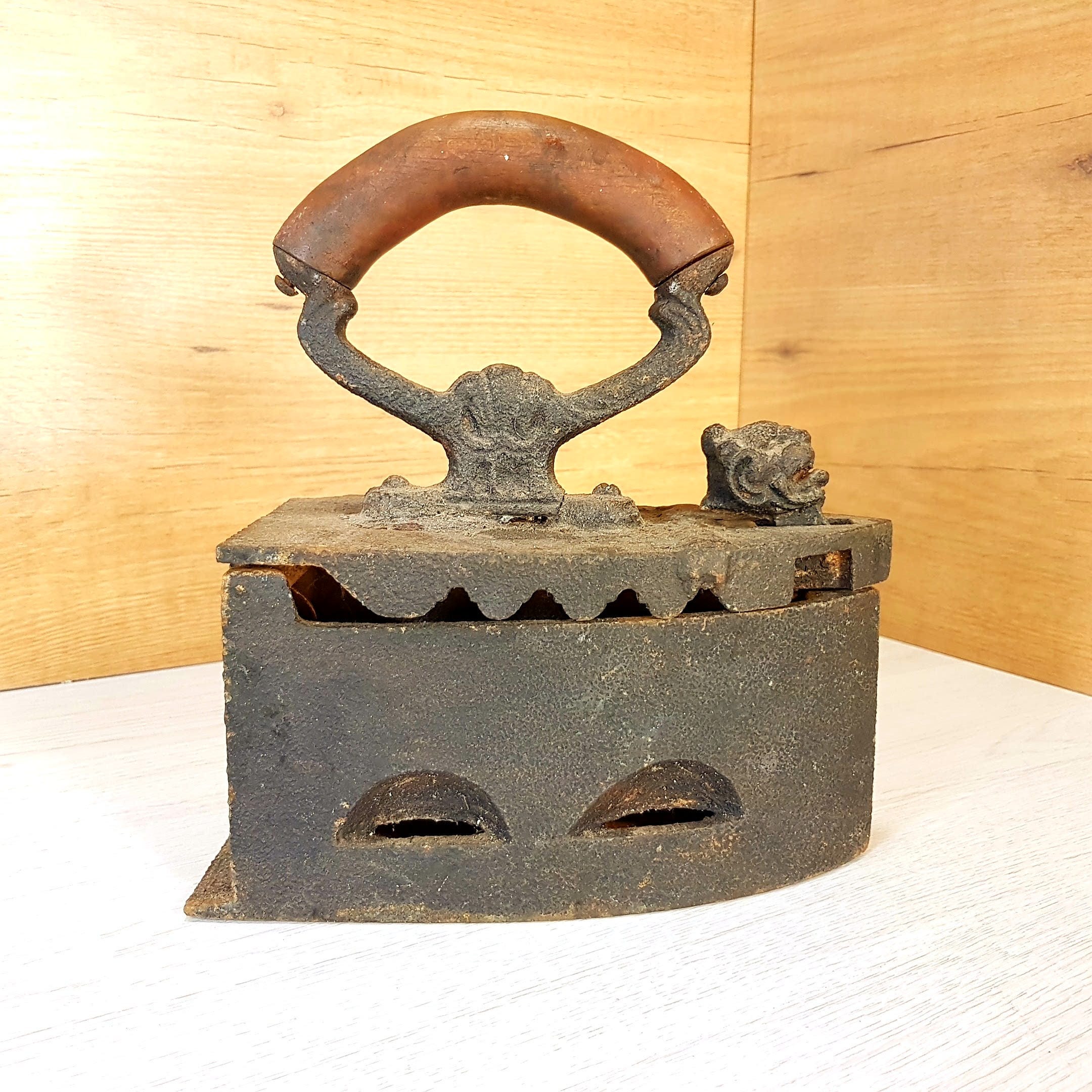Vintage Primitive Iron Antique Iron Iron Collectible Iron - Etsy