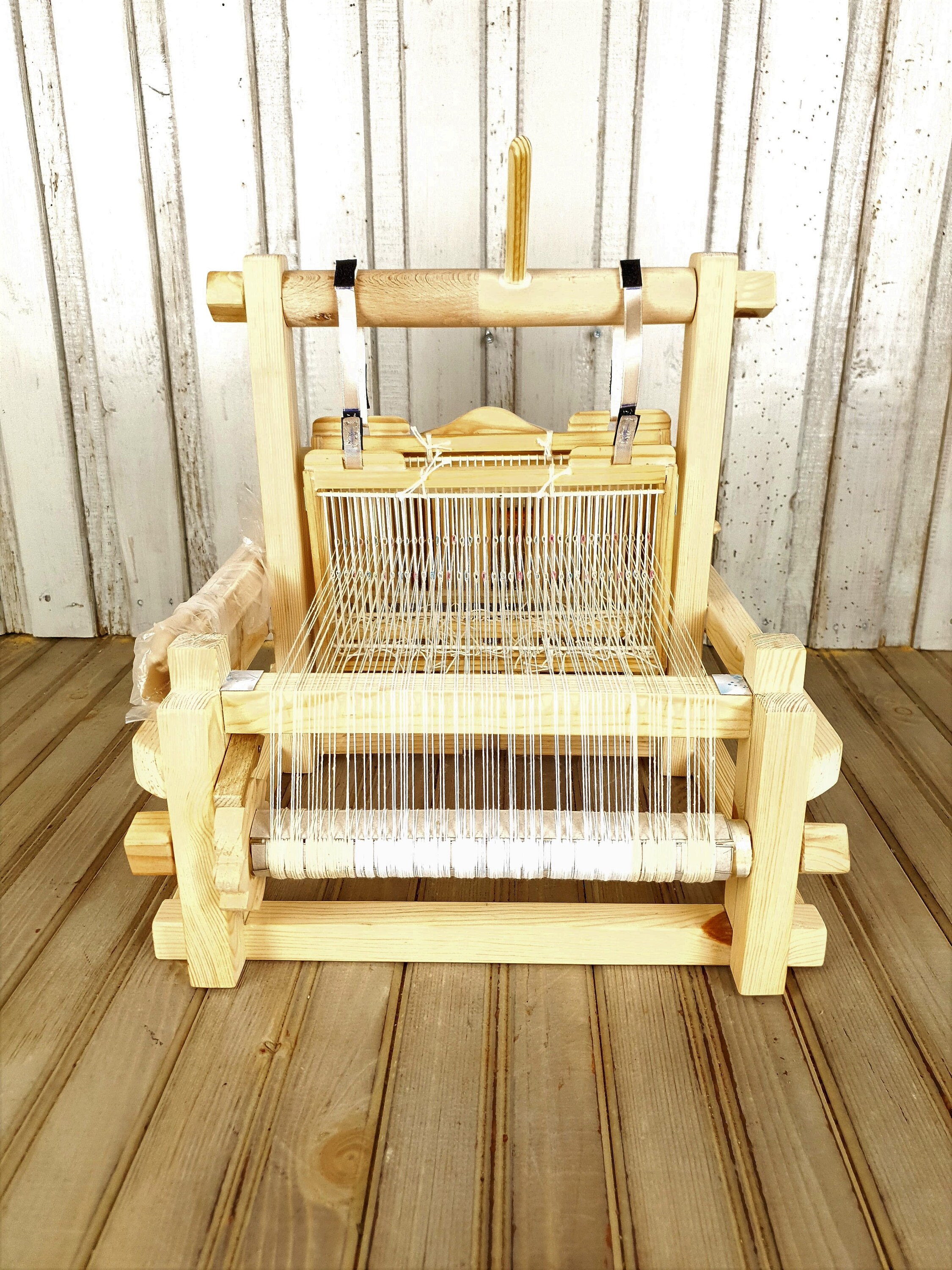 Wooden Weaving Loom Vintage Weaving Loom Wooden Loom - Etsy